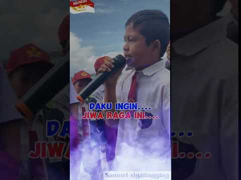berkibarlah bendera negeriku versi samuel sigalingging kelas 3 SD  #benderanegeriku #merdeka #viral
