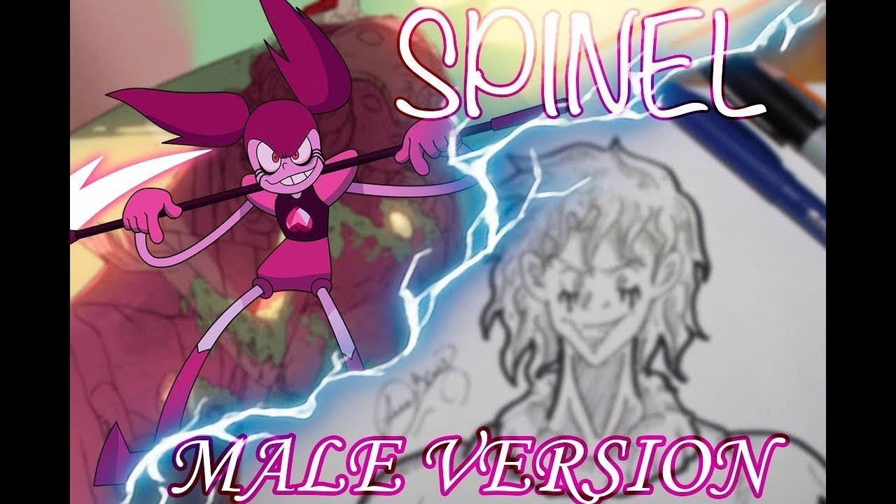 Speed Drawing - Spinel MALE VERSION Steven Universe - YouTube