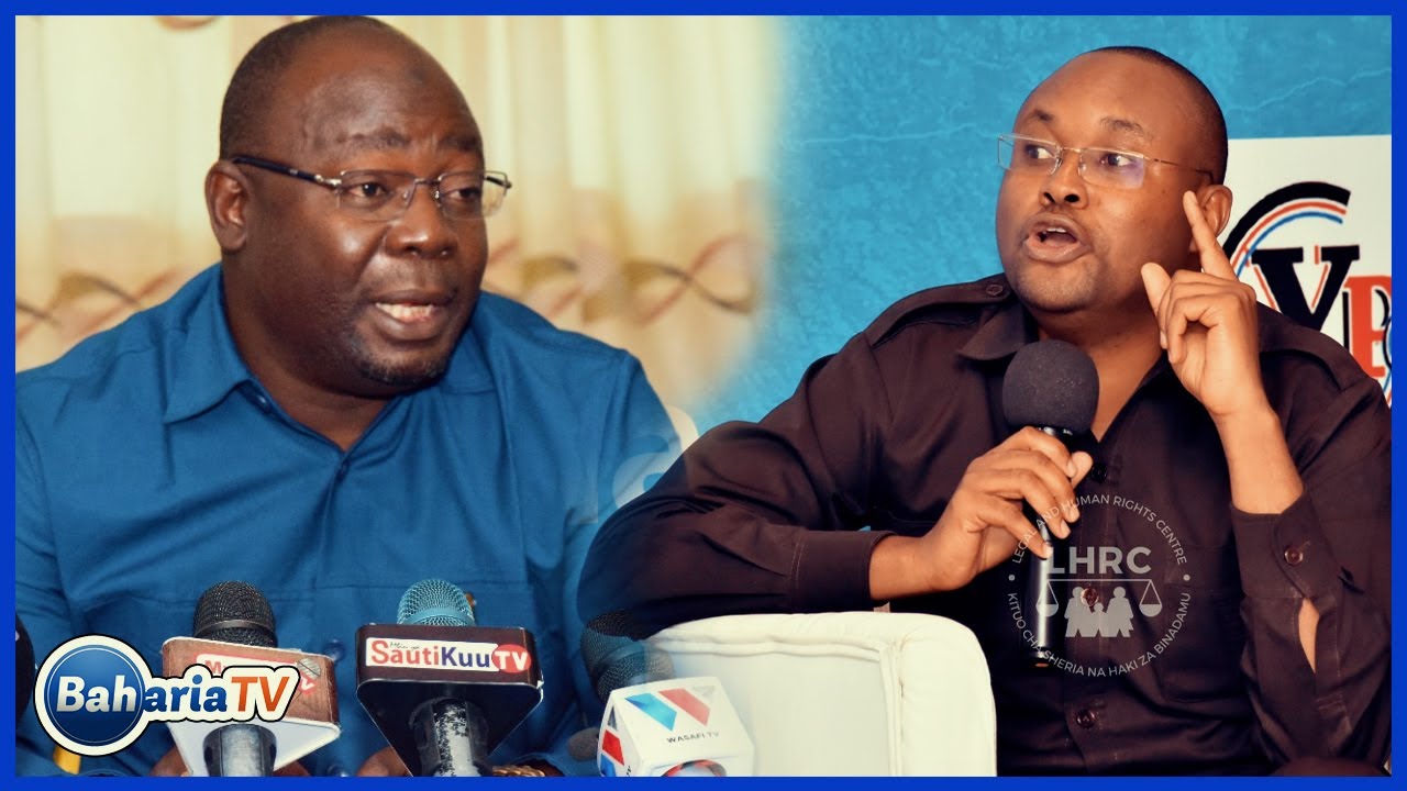 MLUYA AMJIBU JOHN MNYIKA "USITUONE WAJINGA SISI" /ACHA KUVAA MIWANI YA ...