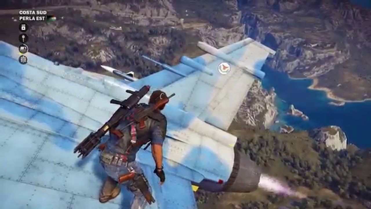 Just Cause 3 - Fighter Jet Gameplay - YouTube