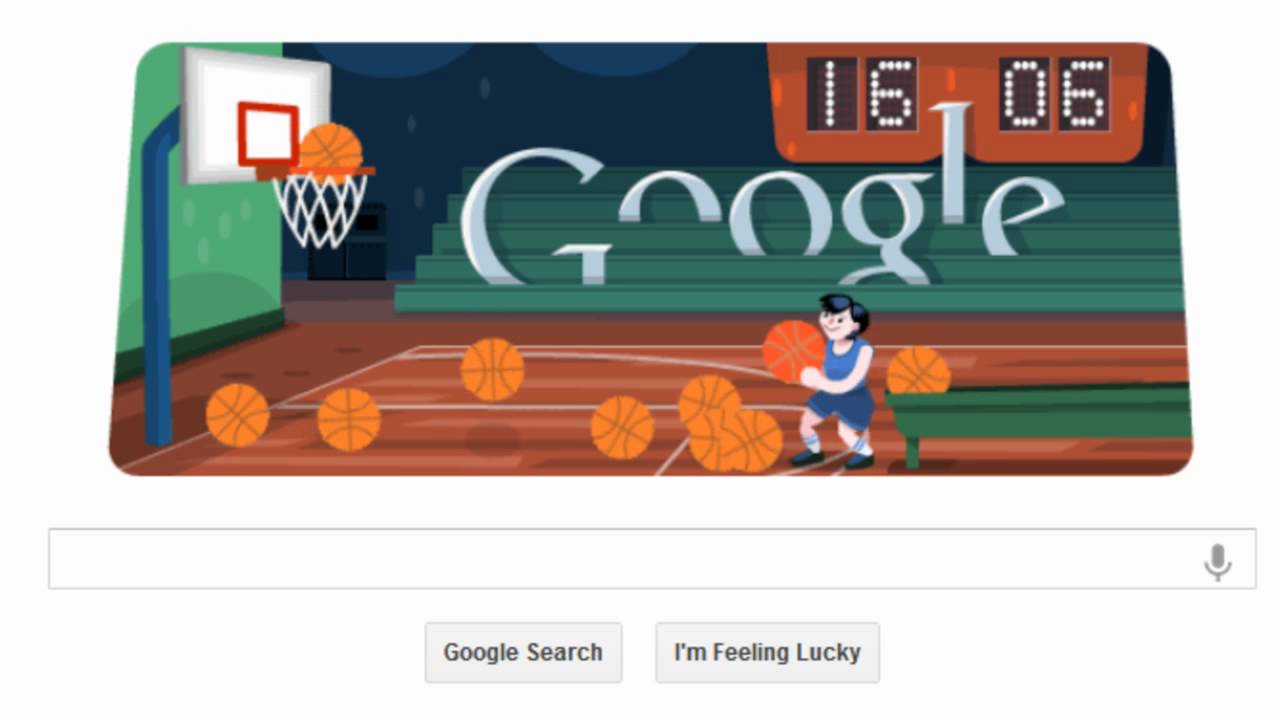 London 2012 BasketBall Google Doodle (HD) - YouTube