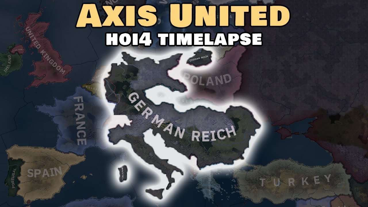 What if The Axis United? | HOI4 timelapse - YouTube