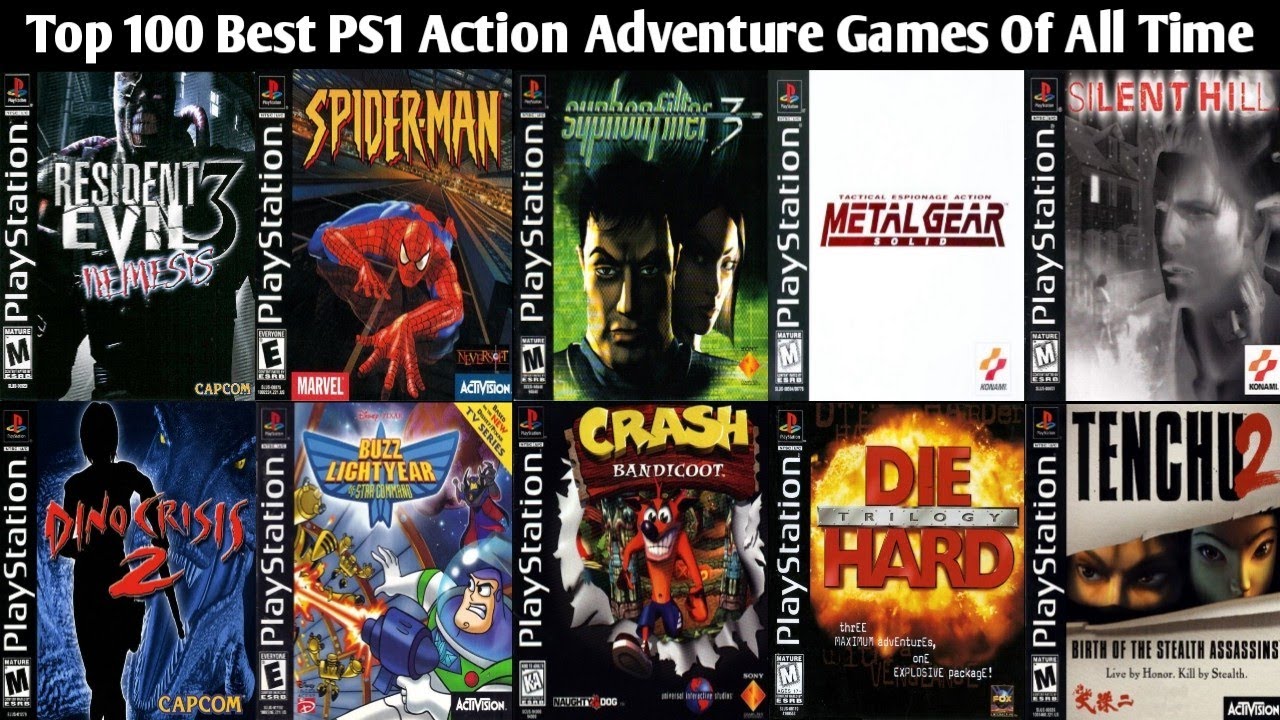 Top 100 Best PS1 Action Adventure Games Of All Time | Ultimate ...