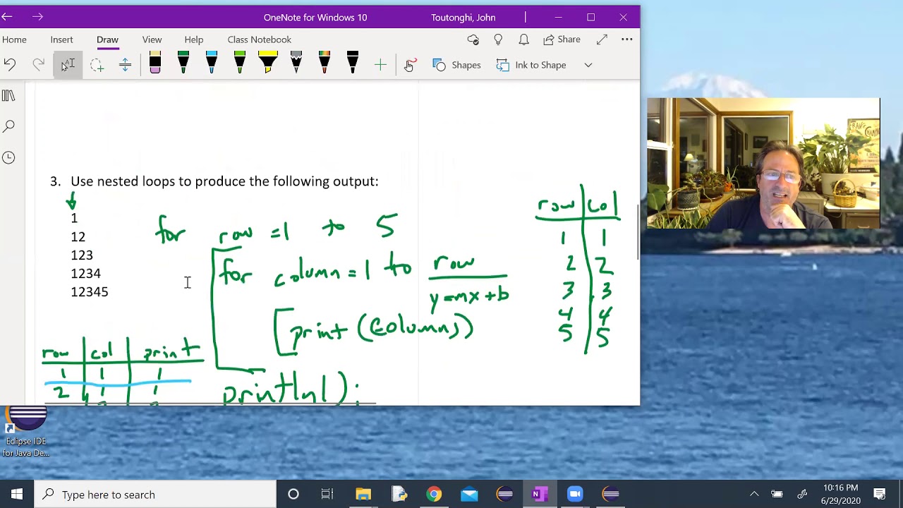 Triangular Numeric Output 2 - YouTube