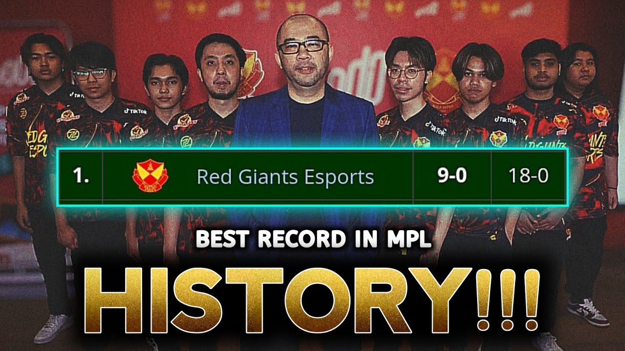 YRG Did it! Best MPL Regular Season Record of all time 18-0 - YouTube