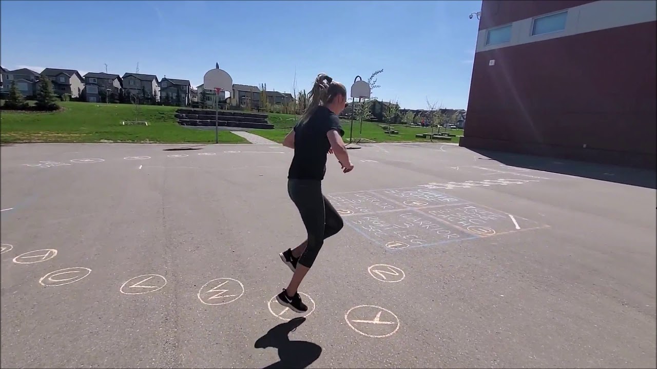 DMC Chalk Run Challenge - YouTube