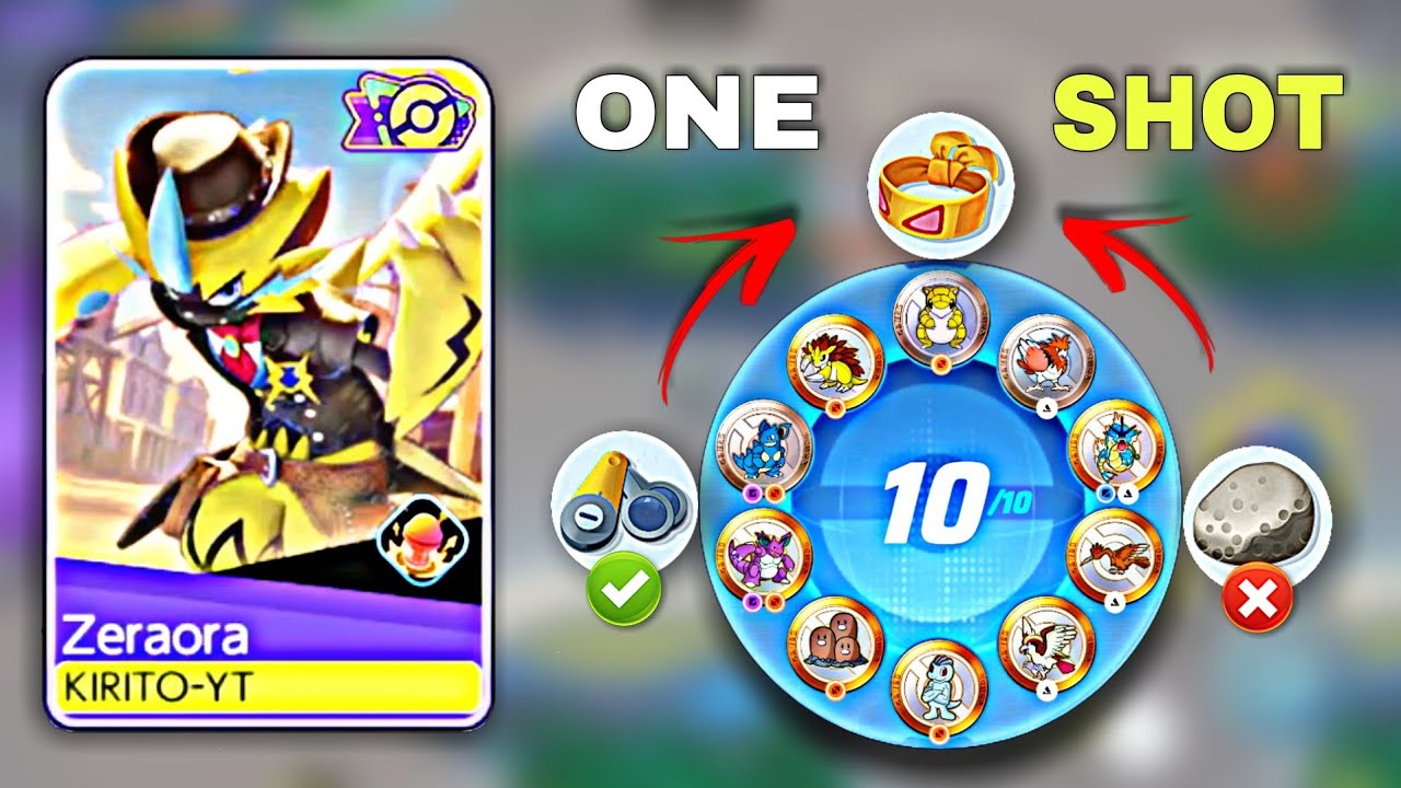 THIS EMBLEM AND BUILD COMBINATION IS 100% BROKEN!!🤯 ZERAORA BEST BUILD ...