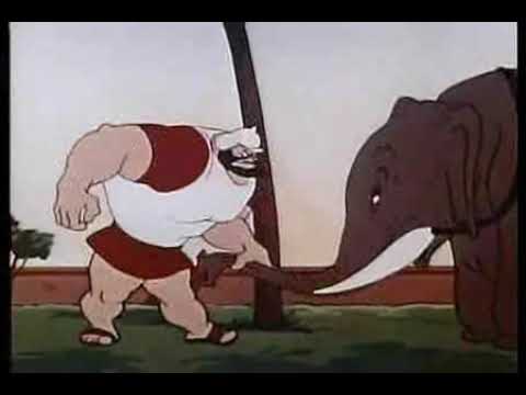 Popeye - Greek Mirthology 1954 classic cartoon - YouTube