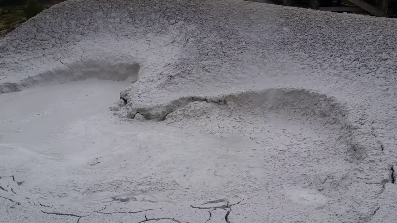 Boiling Mud Pot at Yellowstone National Park - YouTube