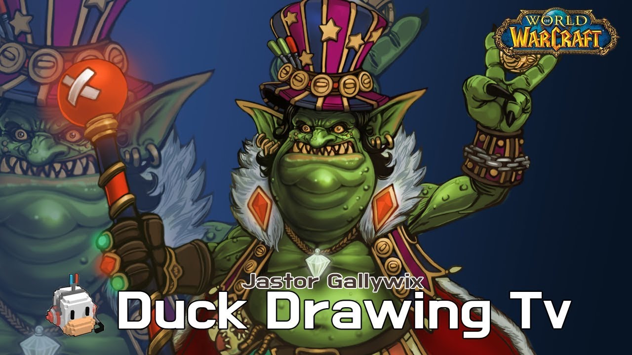 Drawing Jastor Gallywix - YouTube