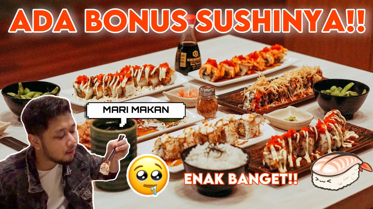 SUSHI PALING ENAK DI SEMARANG!! - YouTube
