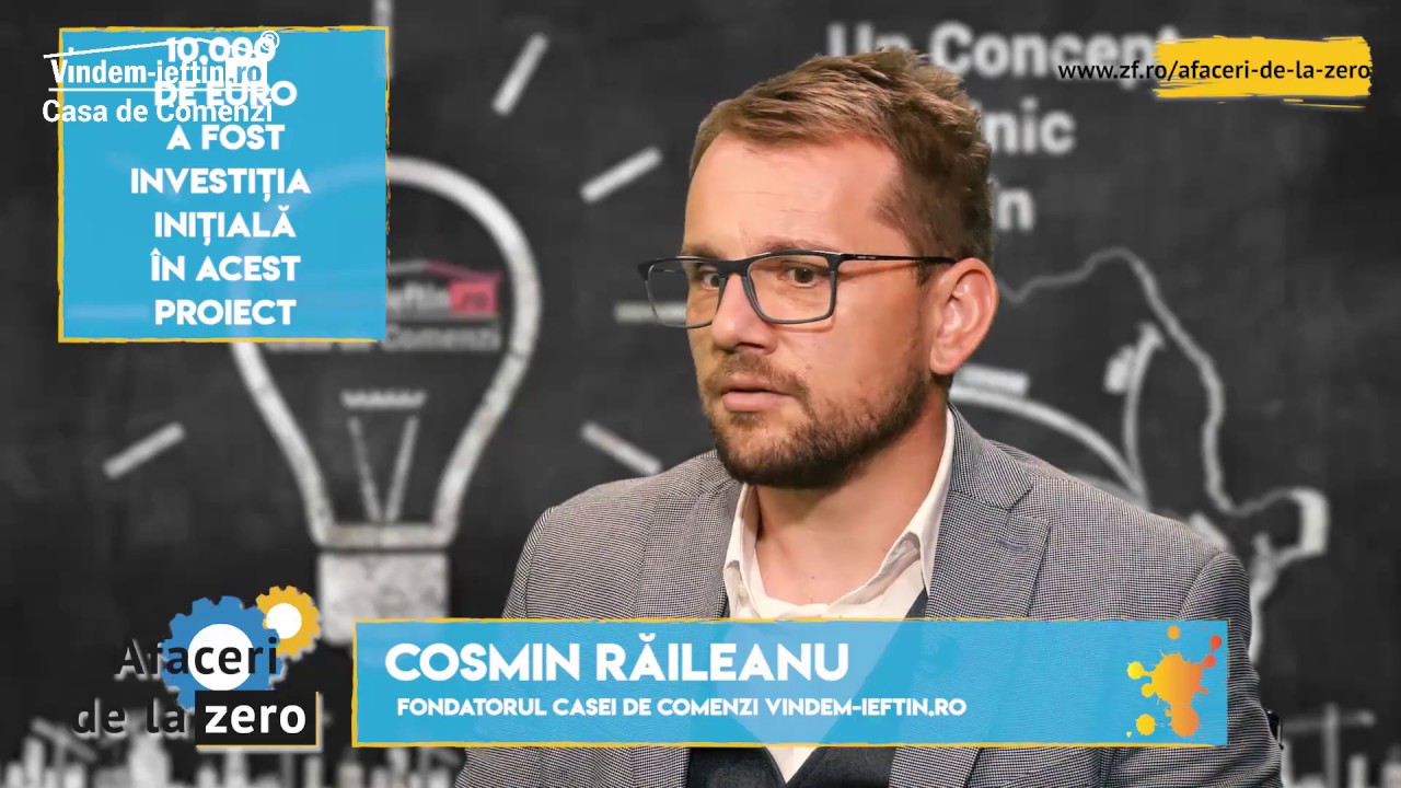 Care a fost investitia in 2014? - Vindem-ieftin.ro - Cosmin Raileanu - Ziarul Financiar - YouTube