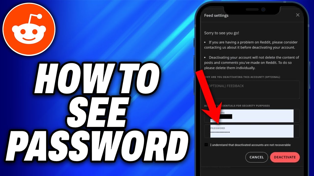 How To See Reddit Password (2025) - Easy Fix - YouTube