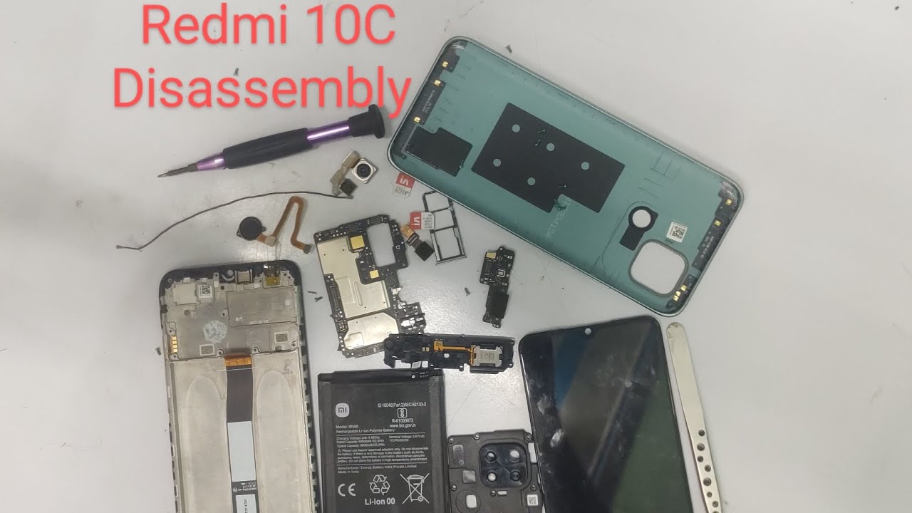 Redmi 10C Disassembly/Redmi 10C teardown/How to open Redmi 10C #redmi # ...