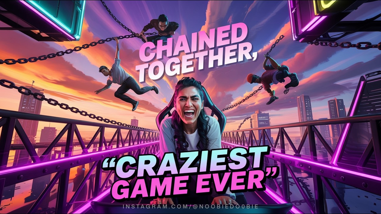 CRAZIEST GAME EVER | CHAINED TOGETHER GONE WRONG 😭 - YouTube