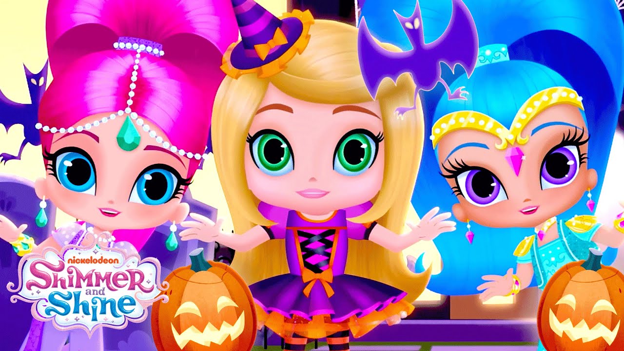 Shimmer and Shine Have a Spooky Genie Halloween! 🎃 | Shimmer and Shine ...