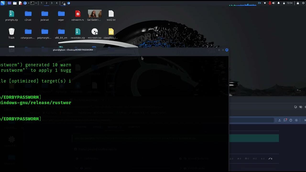watches Mr.robot once ((rust EDR bypass worm)) - YouTube