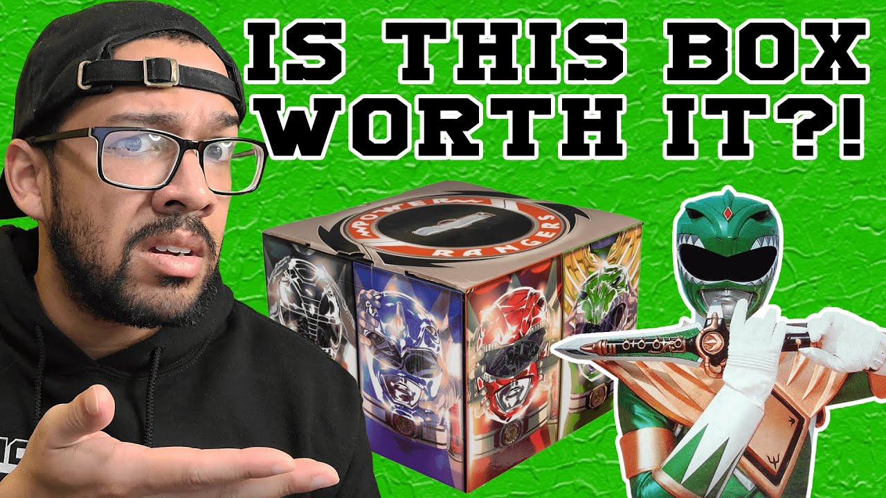 New York Comic Con - Power Rangers Unboxing from Stylin Boxes - YouTube