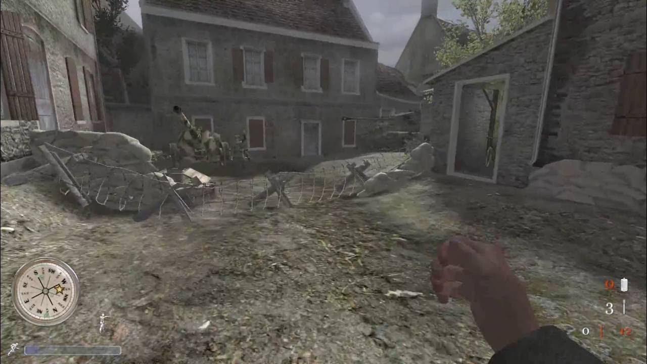 CoD2 B2F patch 1.1 - sprint camera - YouTube