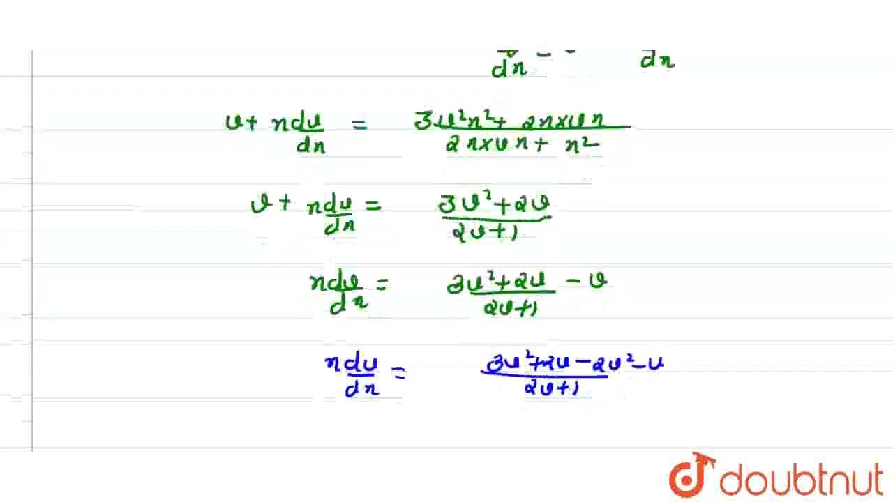 Solve The Given Differential Equation 2xy X 2 Dy dx 3y 2 2xy Solve The Given Differential Equation 2xy X 2 Dy dx 3y 2 2xy