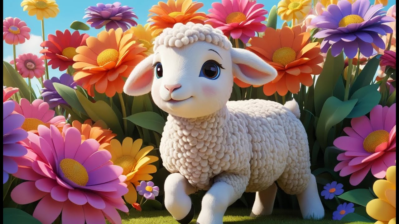 Lambs Play Hide and Seek in the Field | Sweet Lamb Song for Toddlers ...