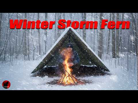 Camping in the Biggest Storm of the Year - Catastrophic Ice Storm Forecasted