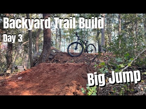 Backyard Trail Build | Day 3 - YouTube