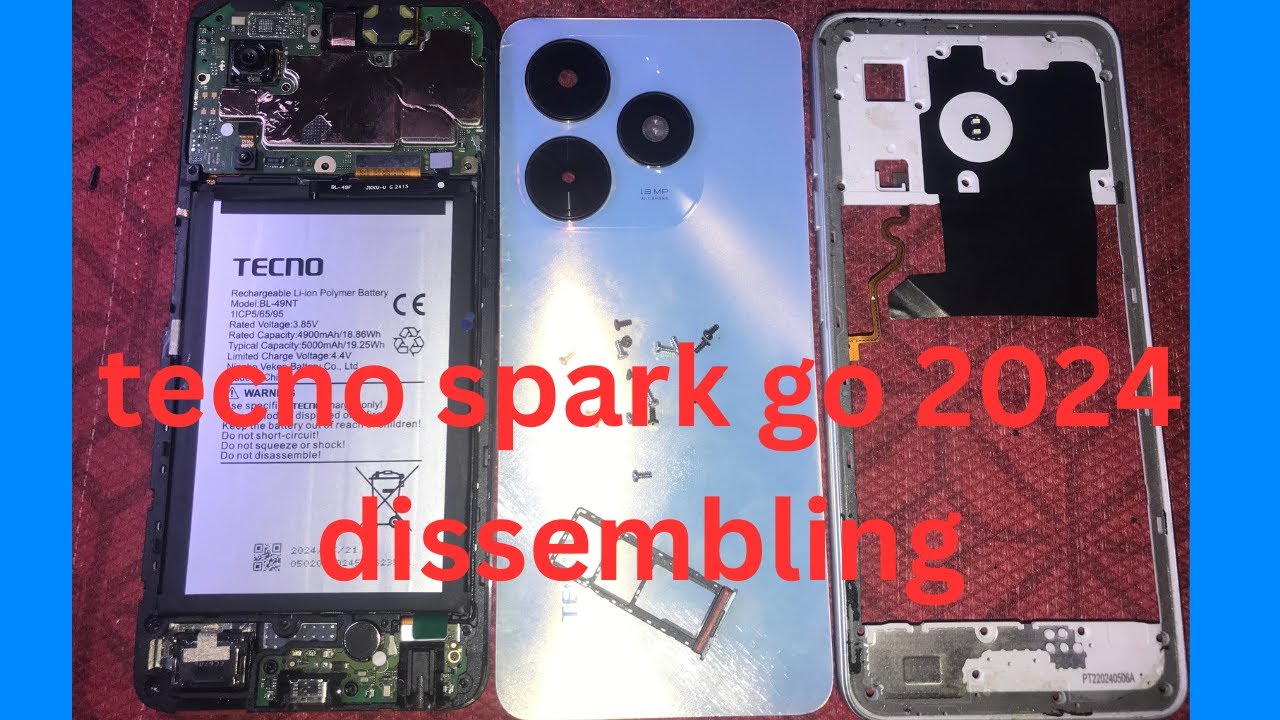 How to Disassemble Tecno Spark Go 2024 – Step-by-Step Guide to Open It ...