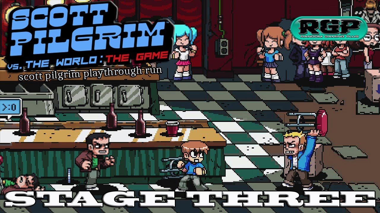Scott Pilgrim Run - Stage 3 | Scott Pilgrim vs the World The Game - YouTube