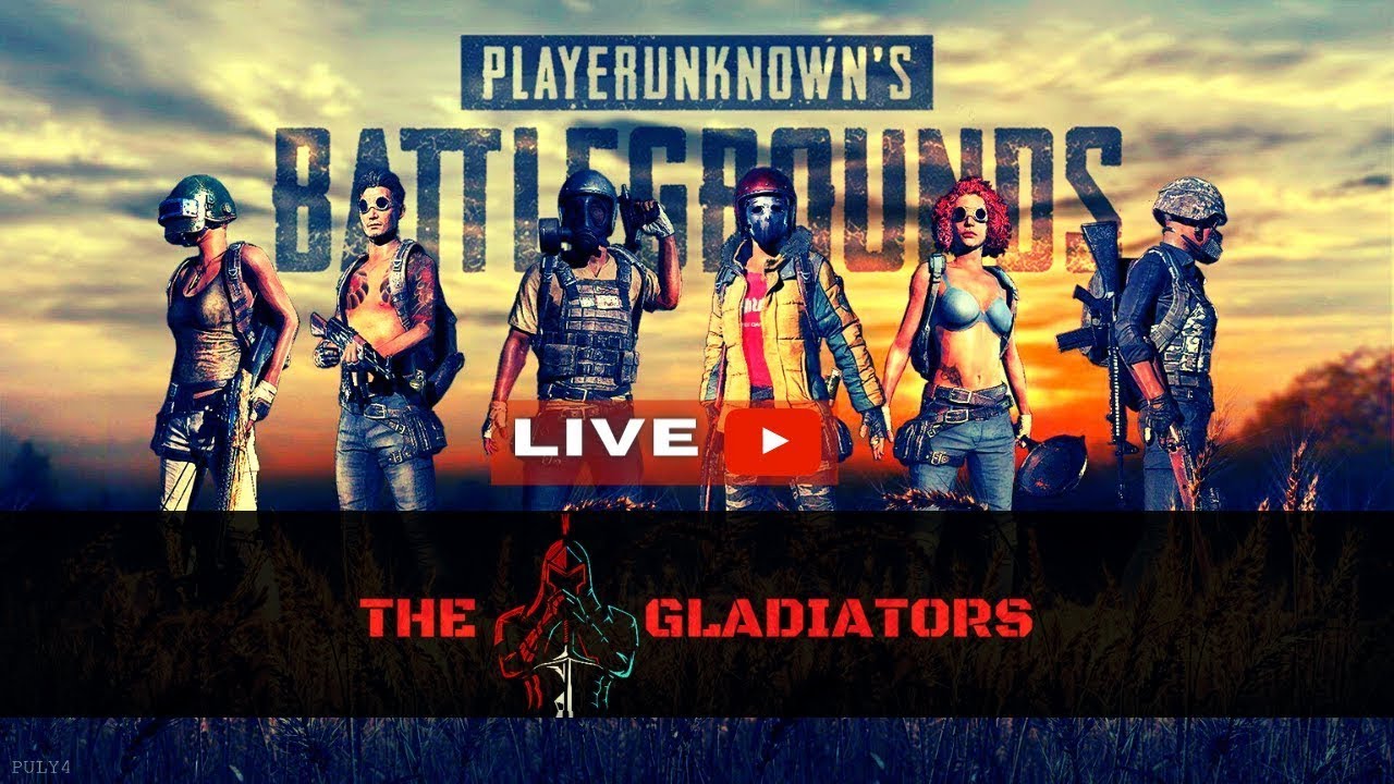PUBG MOBILE | LIVE | The Gladiatorz - YouTube
