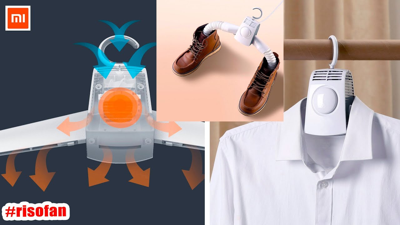 Xiaomi Smart frog Clothes Drying Rack Electric Hanger Portable Shoes ...