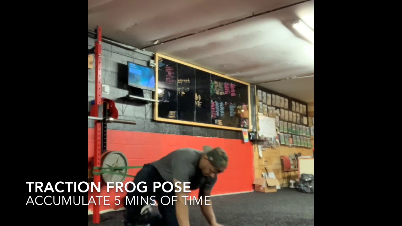 Frog Pose w/ Traction - YouTube