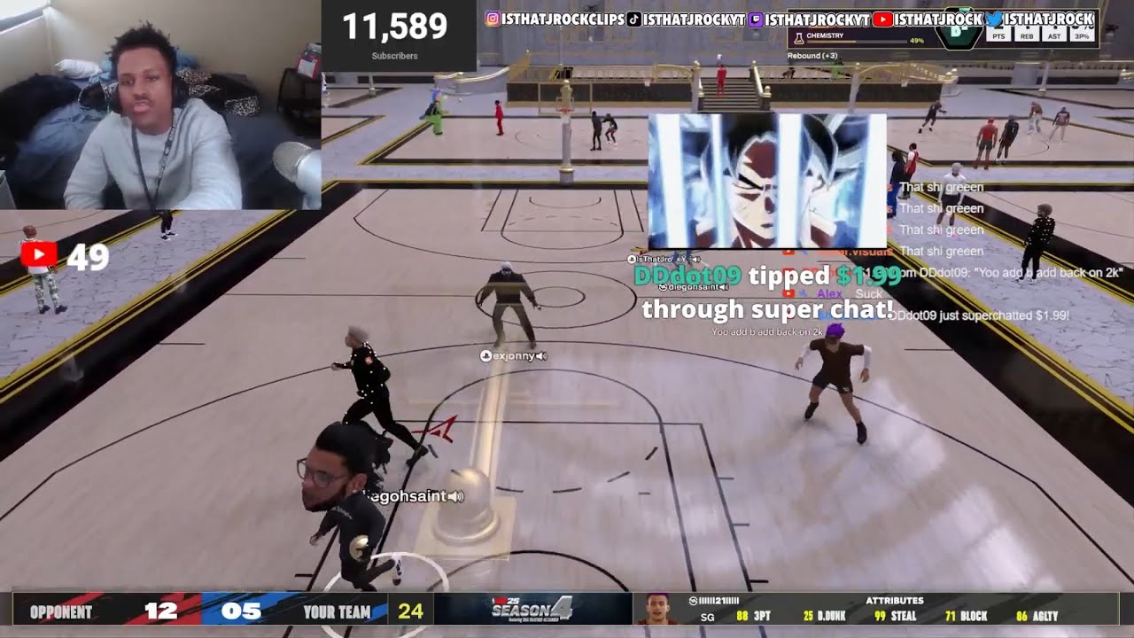 🚨NBA 2K25 live! TOP 5 GAMING ENTERTAINER PLAYING WITH VIEWERS JOIN ...