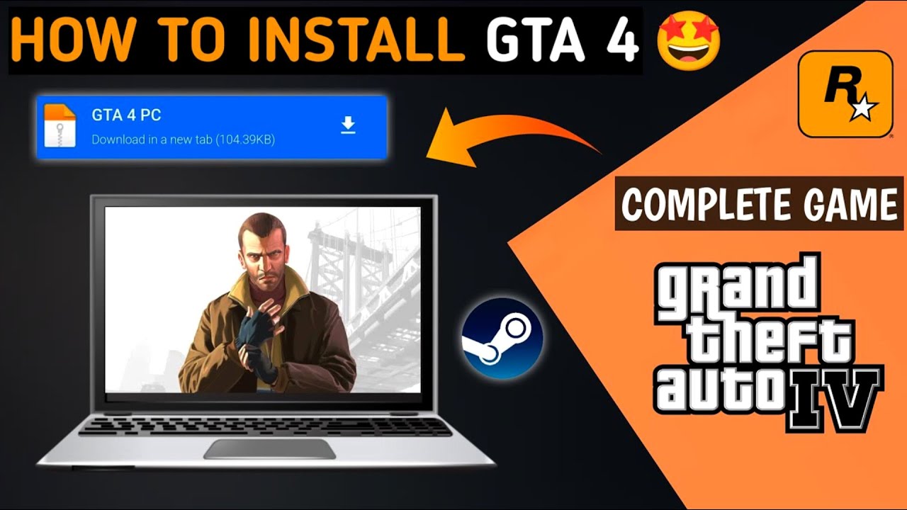 Download Gta 4 Game for Pc/Laptop - 2025 || Gta 4 Complete Game For Pc ...