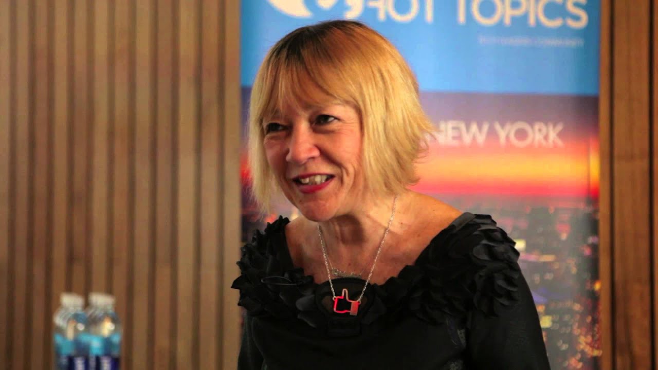 Cindy Gallop - Founder & CEO, IfWeRanTheWorld.com, speaks at Hot Topics ...