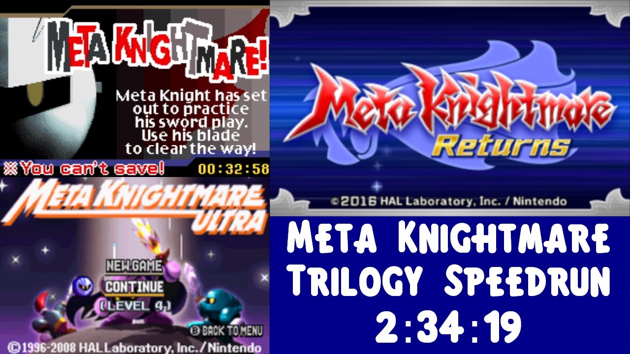 Meta Knightmare Trilogy Speedrun in 2:34:19 - YouTube