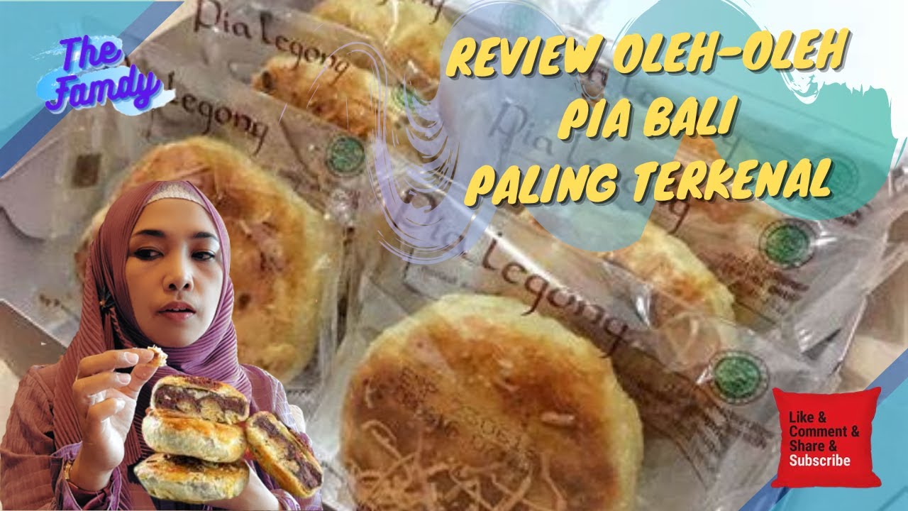 REVIEW JUJUR PIA LEGONG BALI | OLEH - OLEH KHAS BALI - YouTube