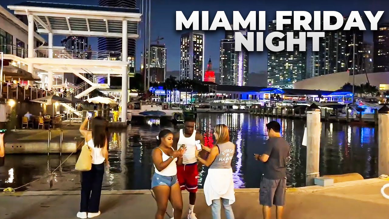 Miami LIVE Exploring Friday Night (May 27, 2022) - YouTube