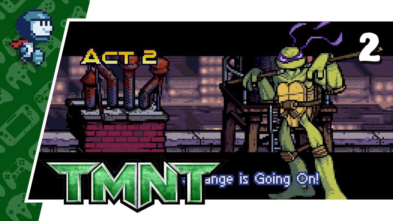 SOMETHING STRANGE IS GOING ON! - TMNT #2 (Let's Play/GBA) - YouTube