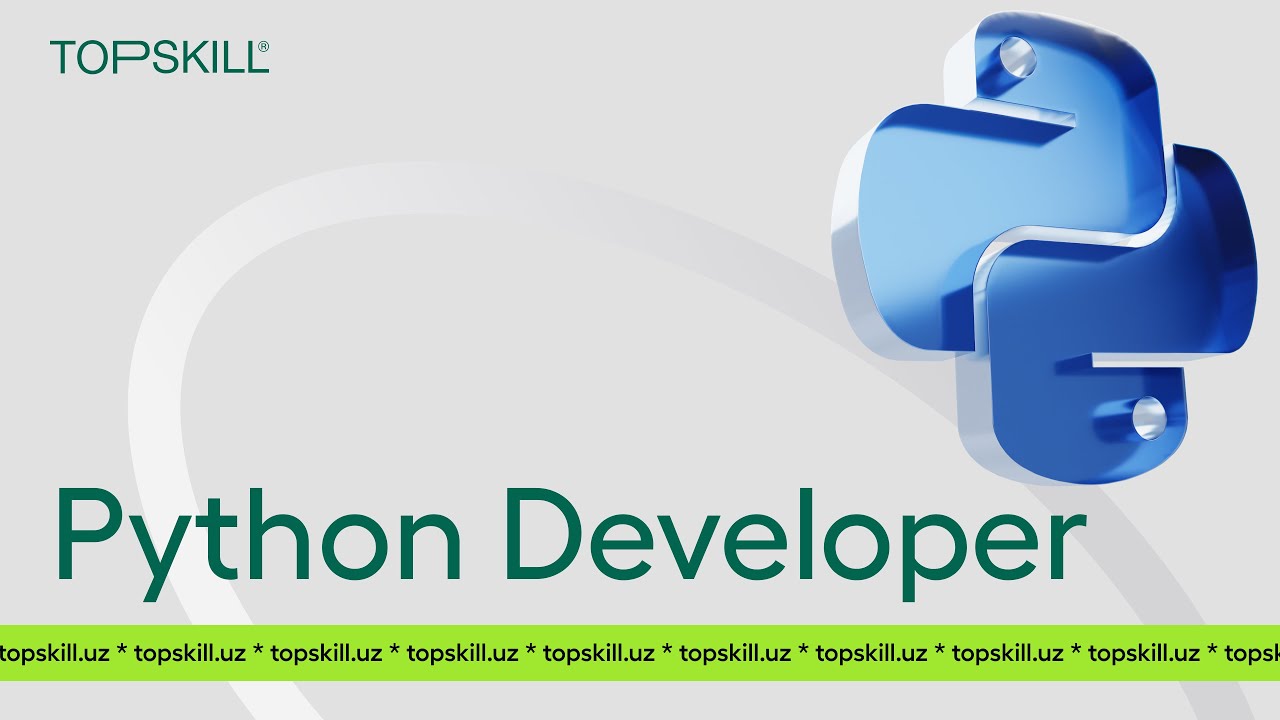 Python Development - bepul dars | TOPSKILL - YouTube