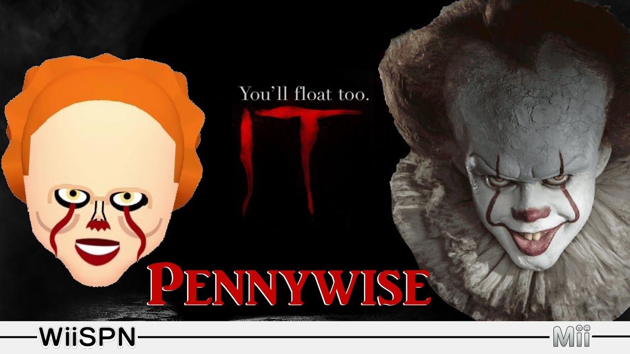 Mii Maker: How To Create Pennywise! - YouTube