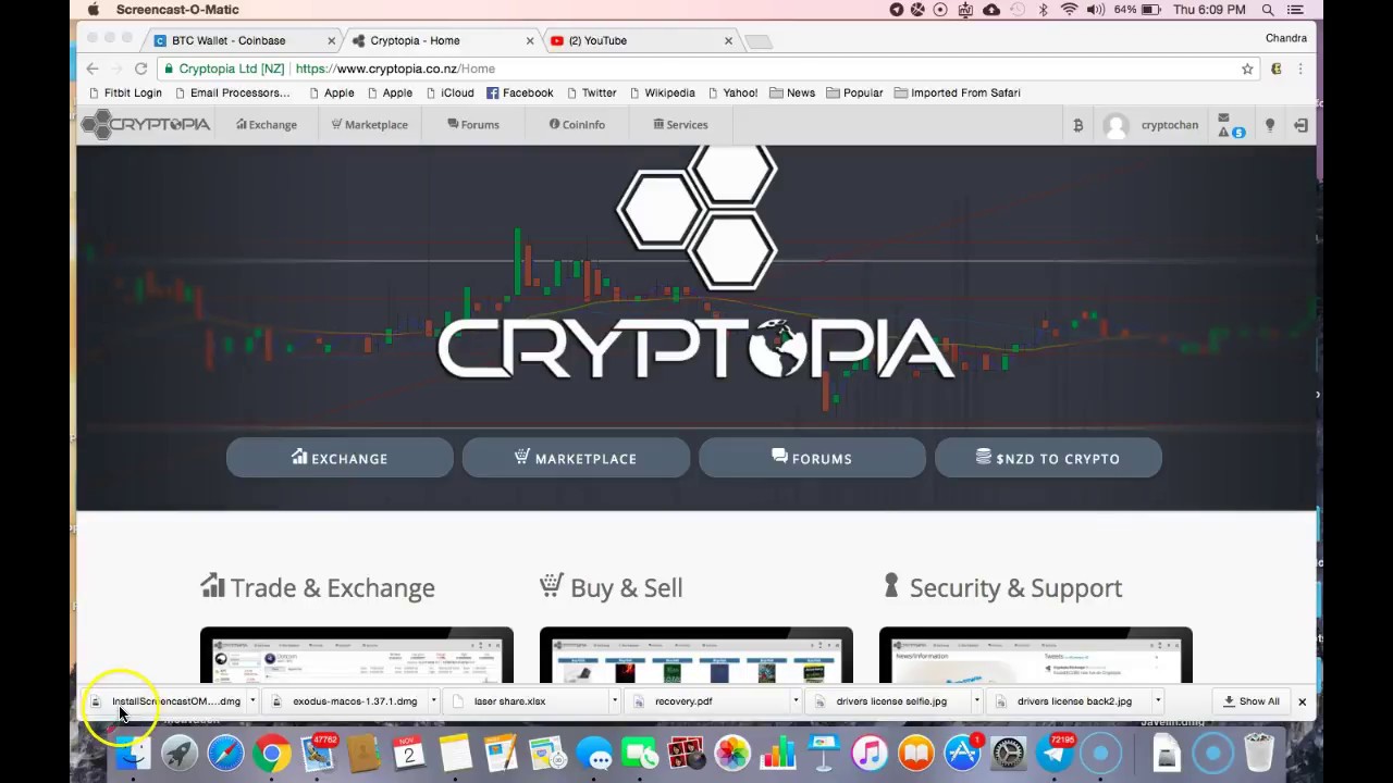 How To Deposit Bitcoin From Coinbase To Cryptopia!!!! - YouTube