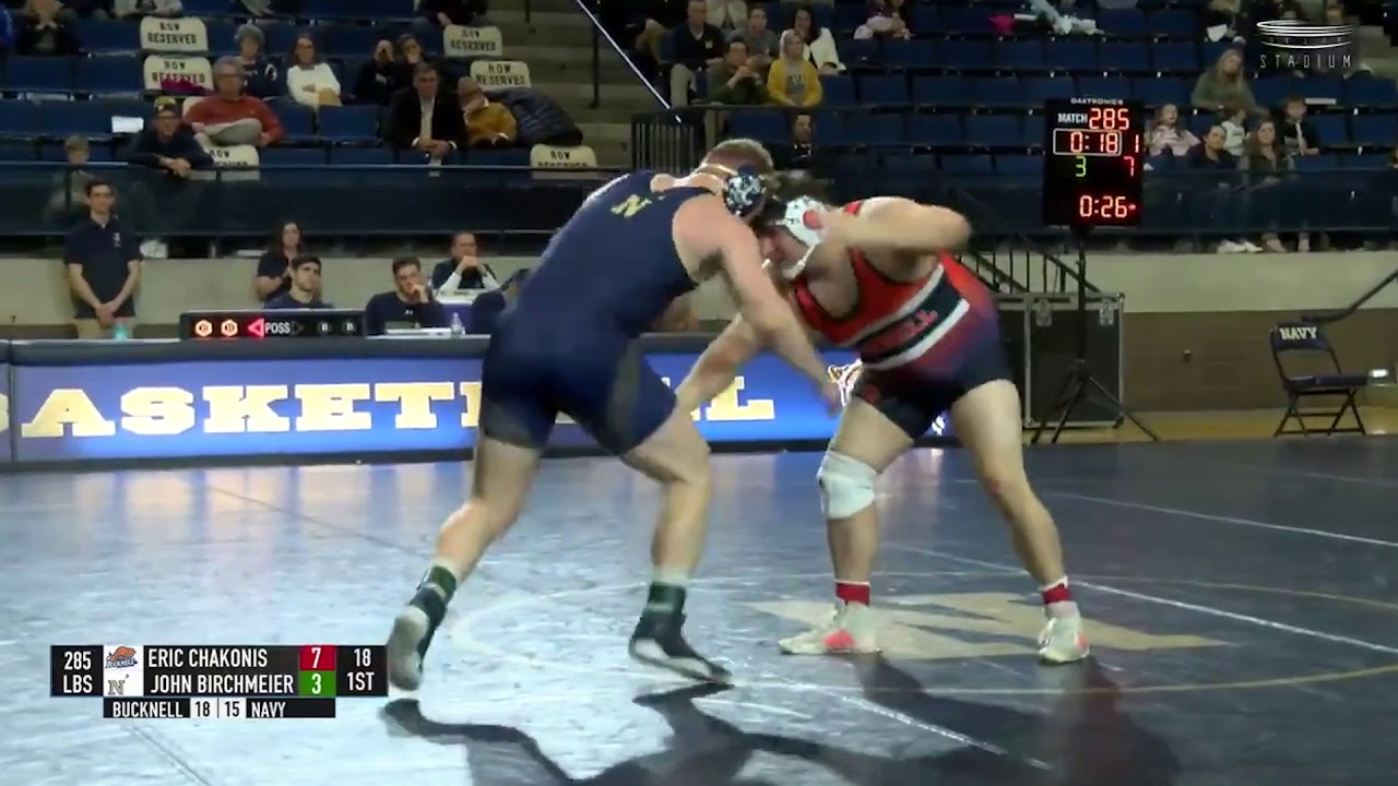 2020 Navy Wrestling Highlights - Bucknell - YouTube