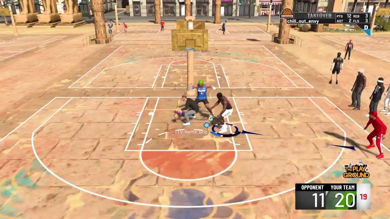 Basketball gods with new headset 2k20 - YouTube