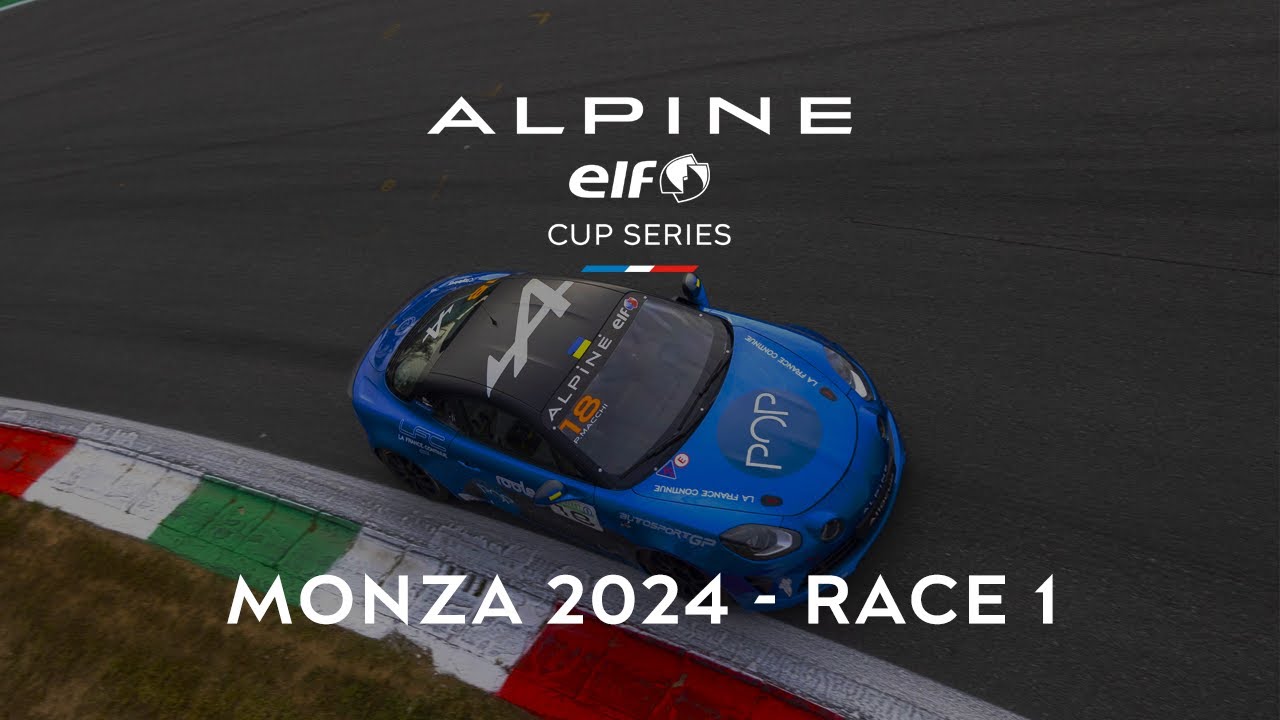 2024 Alpine ELF Cup Series season - Autodromo Nazionale Monza - Race 1 ...