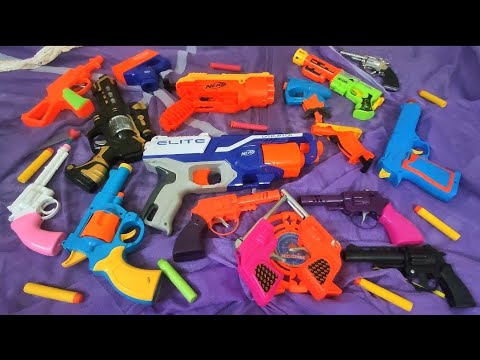 Huge Testing Legendary collection, A lot of toy guns in net, Nerf, Cow ...