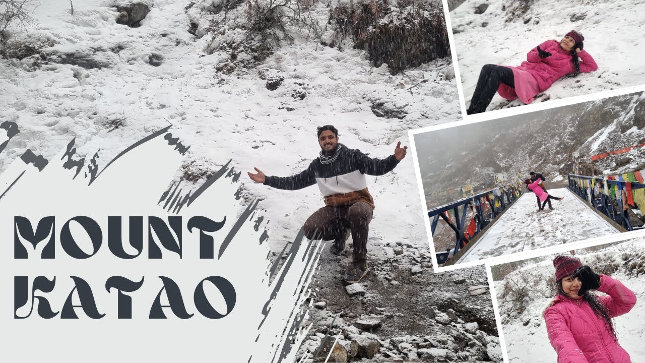 Snow, Smiles & Falls at Mount Katao and Khanda Falls - YouTube
