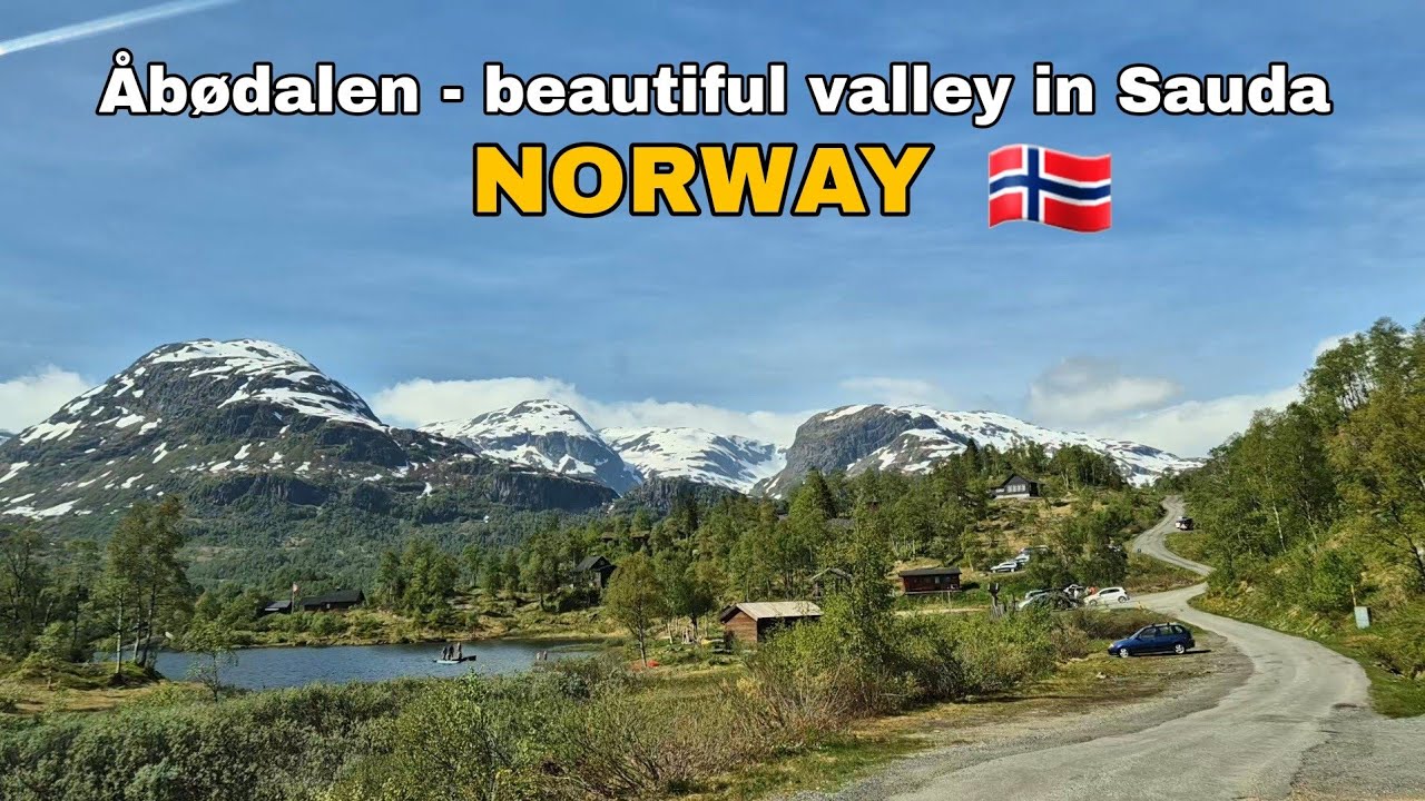 Åbødalen - a beautiful valley in Sauda, Norway - YouTube