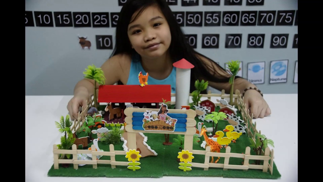 HOW TO MAKE A FARM DIORAMA | CFA Homeschool - YouTube