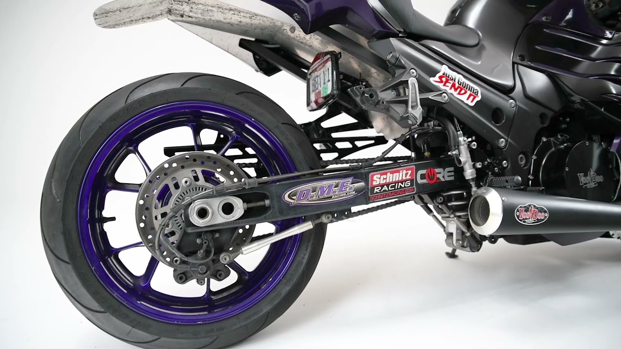 Kawasaki ZX14-R Custom Drag Bike cinematic - YouTube